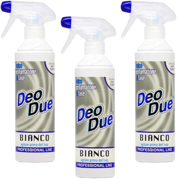 chimiclean 3x DEO DUE BIANCO 500 ML. DEODORANTE AMBIENTE: Amazon.it ...