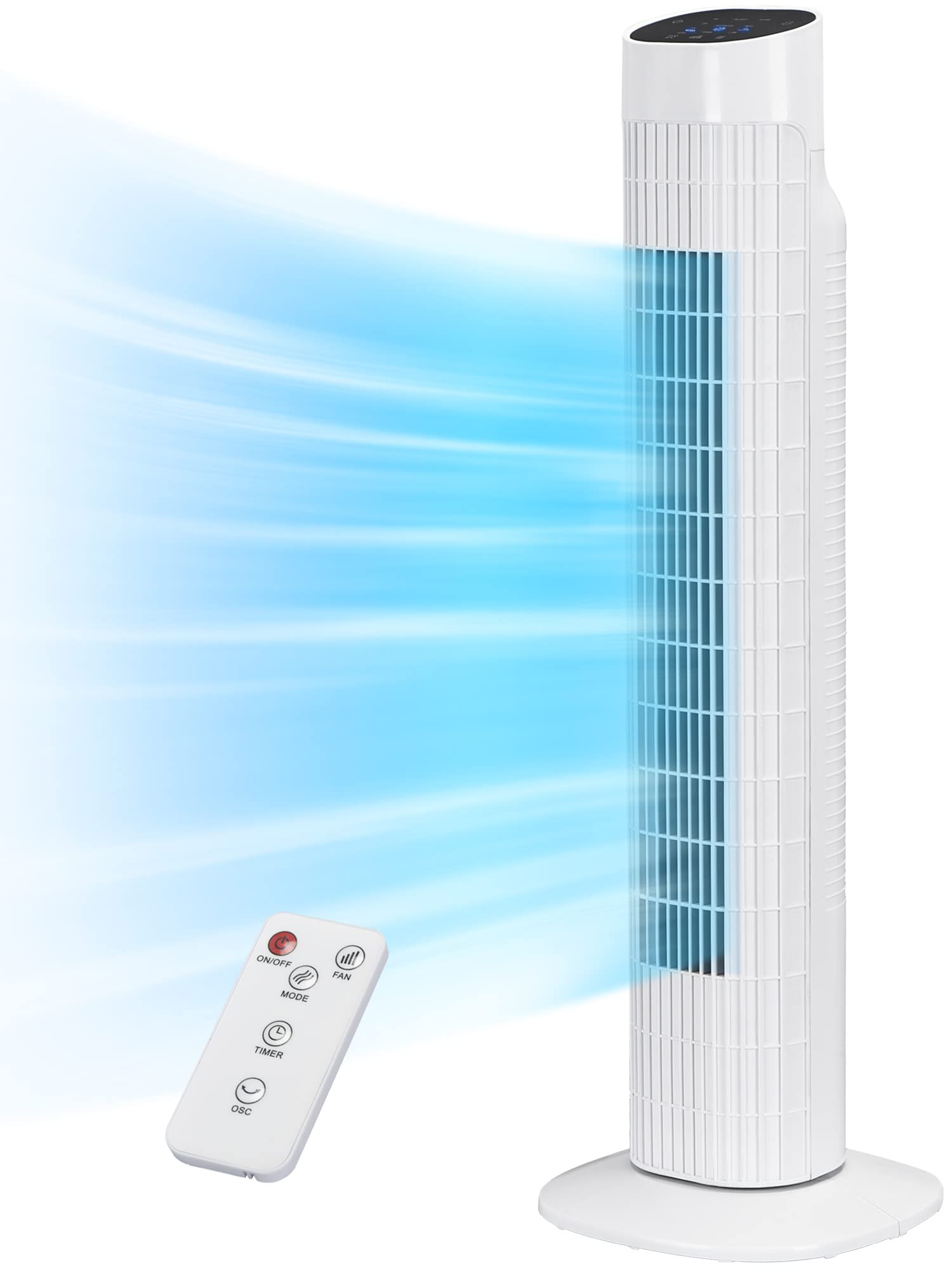 Mua Uthfy 31" Electric Tower Fan That Blow Cold Air, Quiet Cooling Fan ...