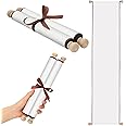 Amazon.com: Epakh 1 Pack Blank Paper Scrolls Wrapped on Wood Rod for ...