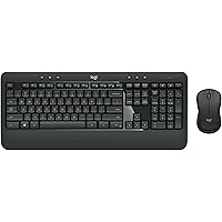 GAMCATZ Wireless Backlit Keyboard and Mouse,Rechargeable Ergonomic ...