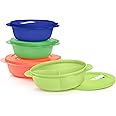 Amazon.com: Tupperware CrystalWave PLUS 4 Piece Round Food Storage ...