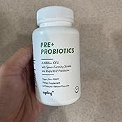 Amazon.com: Vegan Prebiotic & Probiotic - Non Dairy 4.4 Billion CFU for ...
