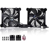 Amazon.com: SCCCF Dual 80mm USB Speed Control Fan, 5V Portable Cooling Fan for Flat-Screen TV ...