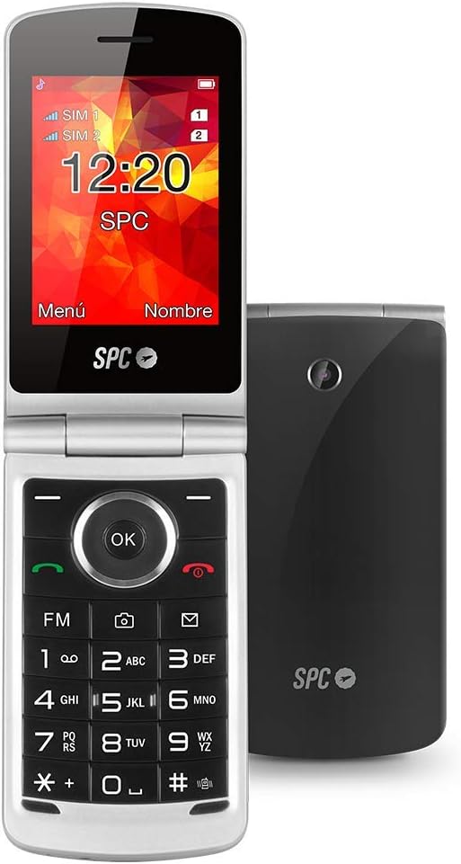 Téléphone Portable SPC Opal avec Couvercle et Double SIM: Amazon.fr ...