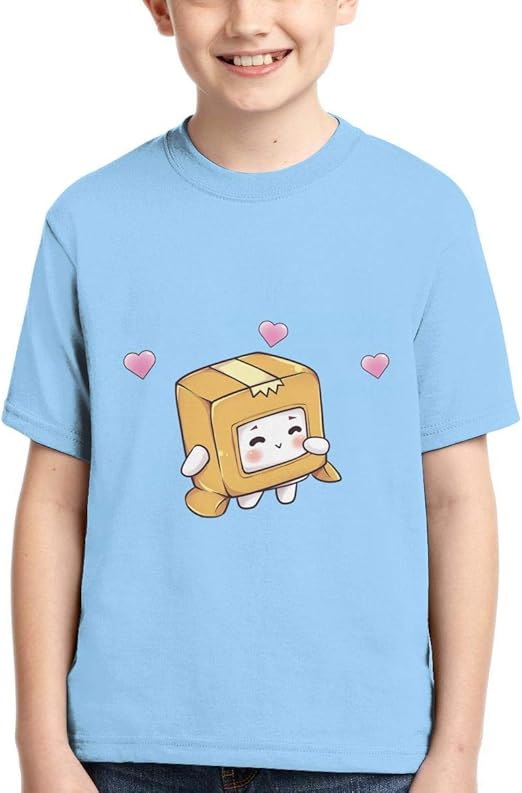 Yuantaicuifeng Lankybox_Boxy_Roblox Boxy-Foxy Merch Kid Teen Tshirt ...
