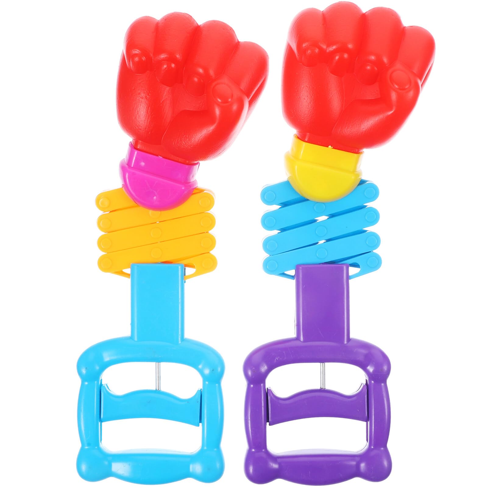 2pcs Telescopic Fist Shooting Toys Retractable Fist Shooter Trick Toy ...