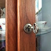 Small Brass Plated Non-Mortise Cabinet Lock in Antique Brass - - Amazon.com