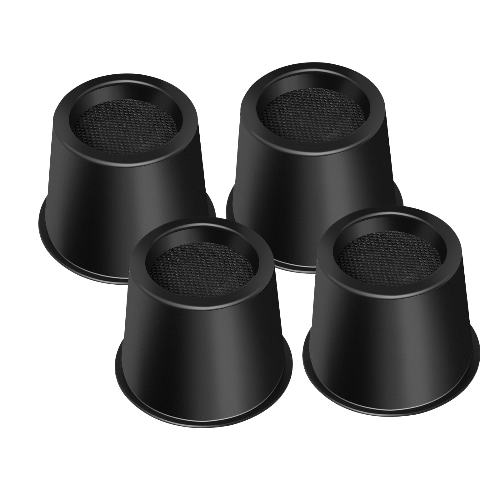 shouwuhho Bed Risers 4 inch, Heavy Duty Round Furniture Risers Lifts 4 ...