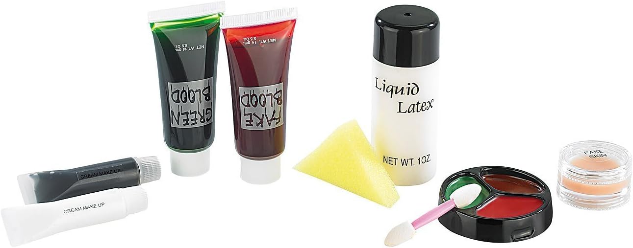 Kit Trucchi Per Effetti Speciali - Set trucco horror, 9 pezzi: Amazon ...
