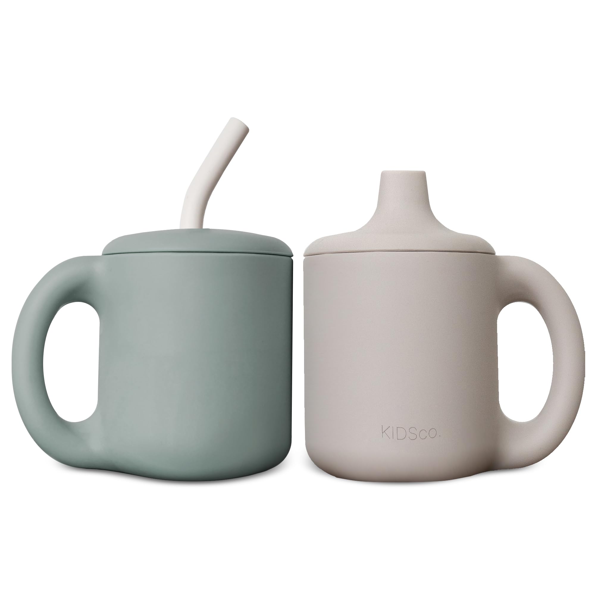 Mua Silicone Sippy Cups for Toddlers 1-3 and Training Sippy Cup for 6 ...