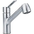 Moen Chrome Method One-Handle Pullout Modern Kitchen Faucet with Power ...