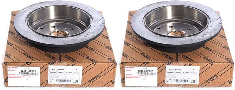 Amazon.com: Genuine Toyota Toyota (42431-0E020) Brake Disc: Automotive