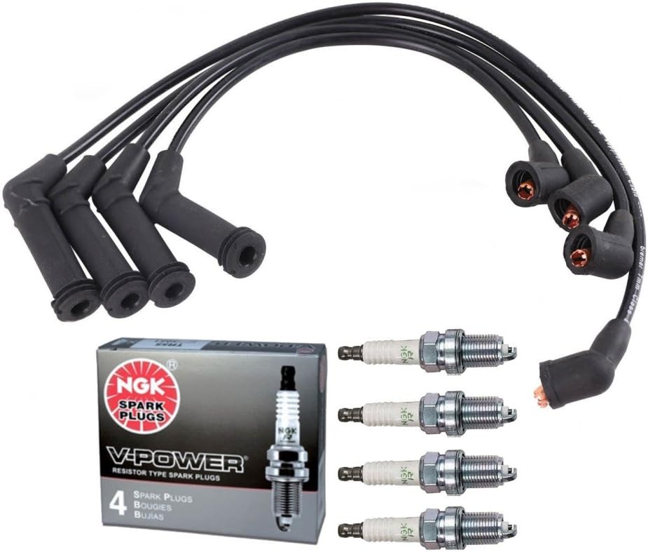Spark Plug Ignition Wire Set Cable 2750122B10 27501 22B10 for Hyundai ...
