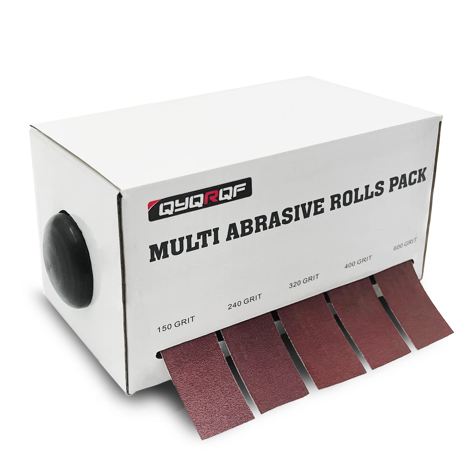 Mua QYQRQF Emery Cloth Roll, 5 Grits Abrasive Sandpaper Rolls Assorted ...