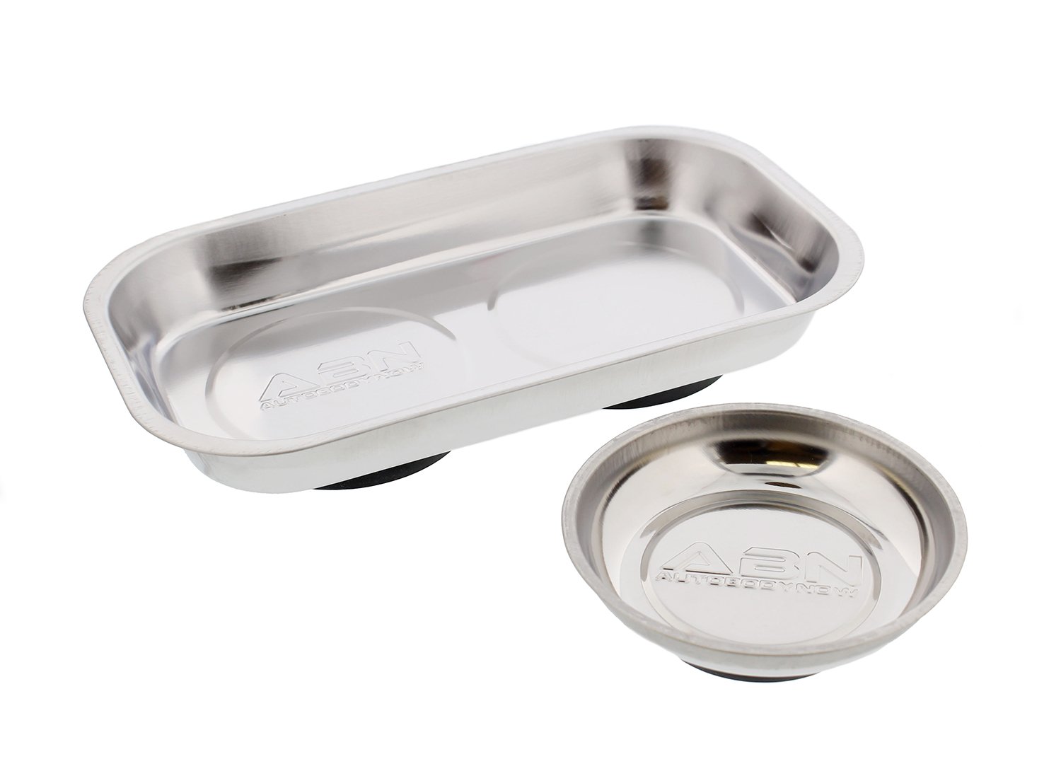 ABN Magnetic Tool Tray Large Set 2pk Mechanics Magnetic Parts Trays 9 ...