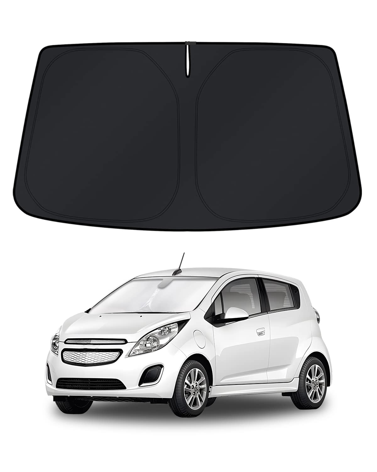 Mua KUST Windshield Sun Shade for Chevy Spark 2013-2016 Window Shade ...