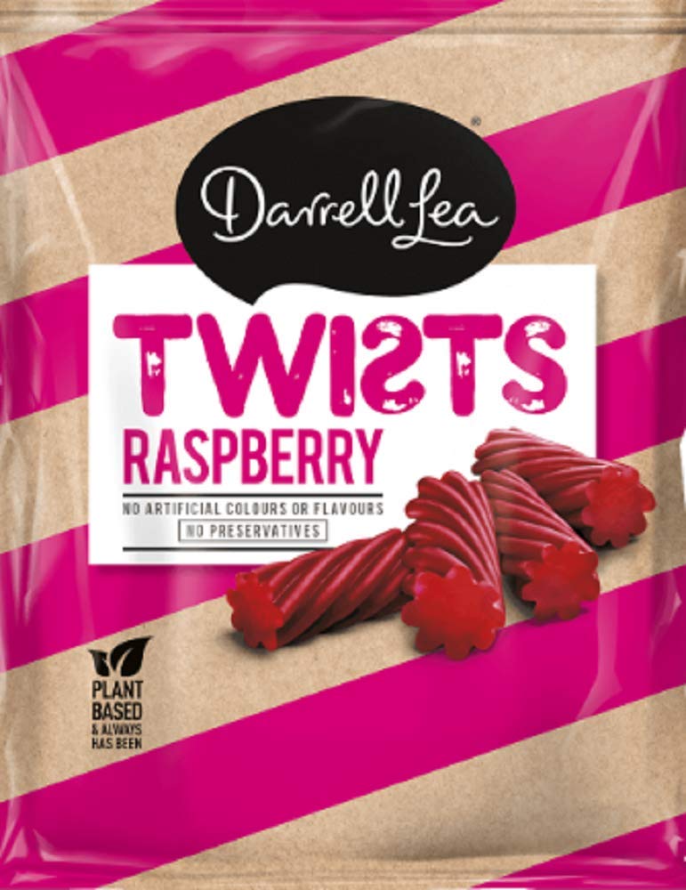 Amazon.com : Darrel Lea Raspberry Twists Licorice, Made In Australia ...