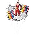 Amazon.com: Anagram BOUQUET POWER RANGER NINJA STEEL, One size, Red ...