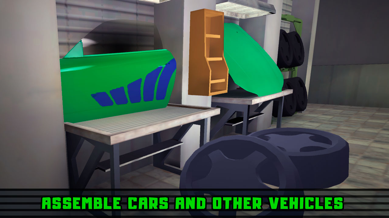 Car Truck Builder Factory Tycoon Game: Auto Car Manufacturing Simulator ...