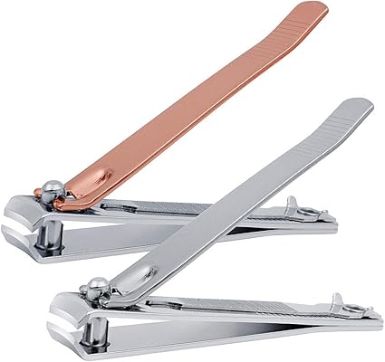 KELYDI 2pcs Nail Clippers Heavy Duty Nail Trimming Tool, Carbon Steel ...