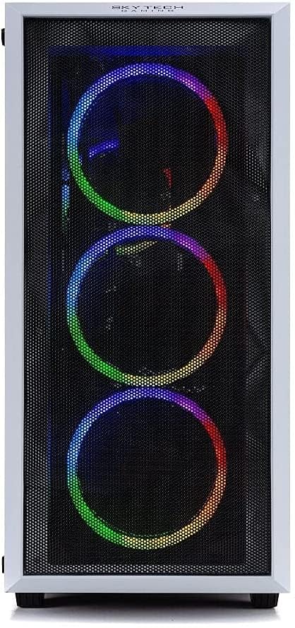 Skytech Gaming Chronos Gaming PC Desktop – AMD Ryzen 7 5800X 3.8 GHz, NVIDIA RTX 4070 Ti, 1TB ...