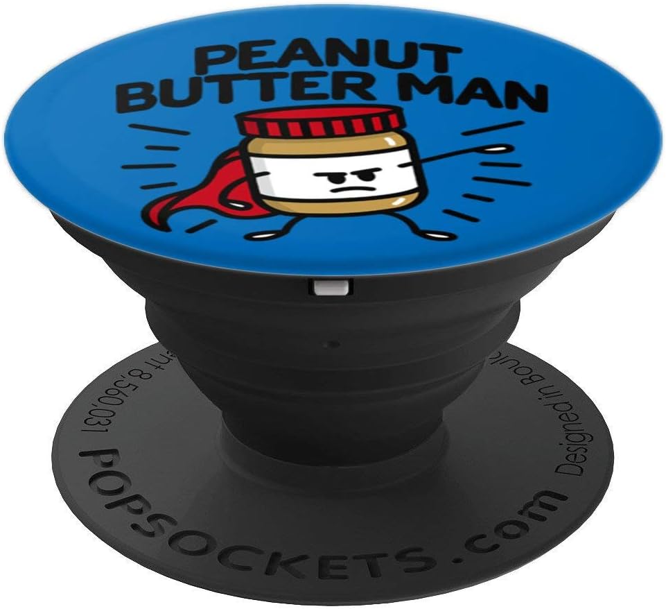 Amazon.com: Peanut butter man Super hero toddler jelly spreads gift ...