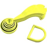 Amazon.com: Vintage Daffodil Yellow Tupperware Stacking Measuring ...