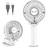 Amazon.com: VersionTECH. Mini Handheld Fan, USB Desk Fan, Small ...