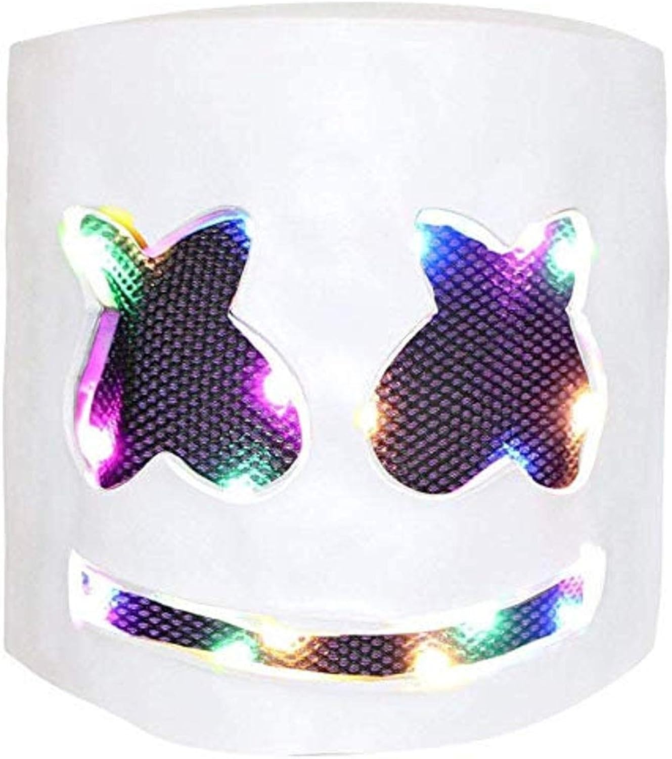 LED Rave Mask | LED DJ Mask | LED Music Mask | EDM Mask Led Rainbow ...
