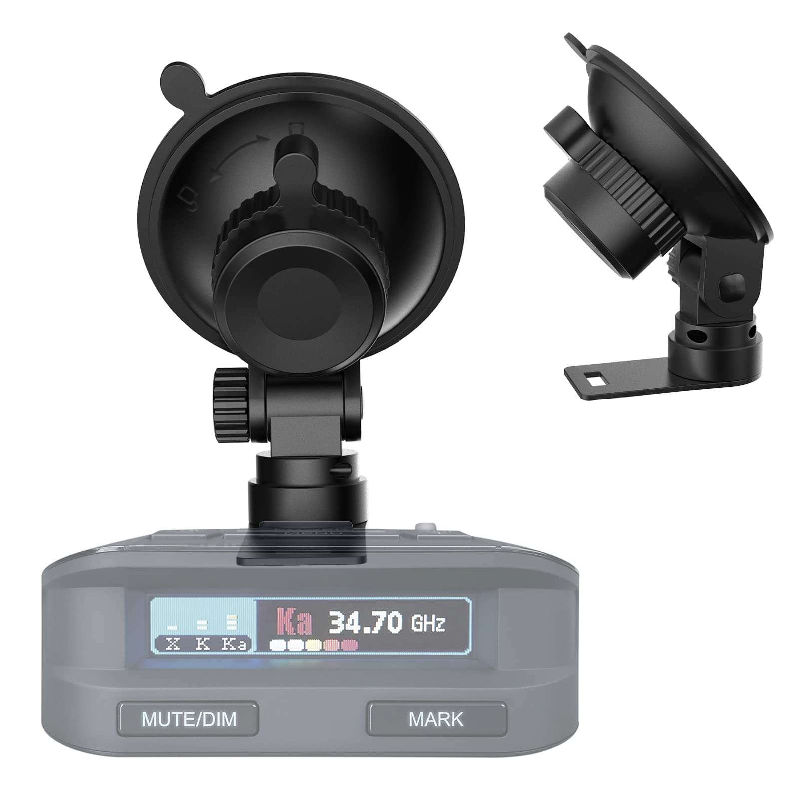 Radar Detector Mount,Car Windshield and Dashboard Radar Detector ...