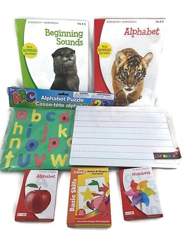 Deluxe Preschool Kindergarten Early Learing Bundle. 7 Items; Alphabet ...