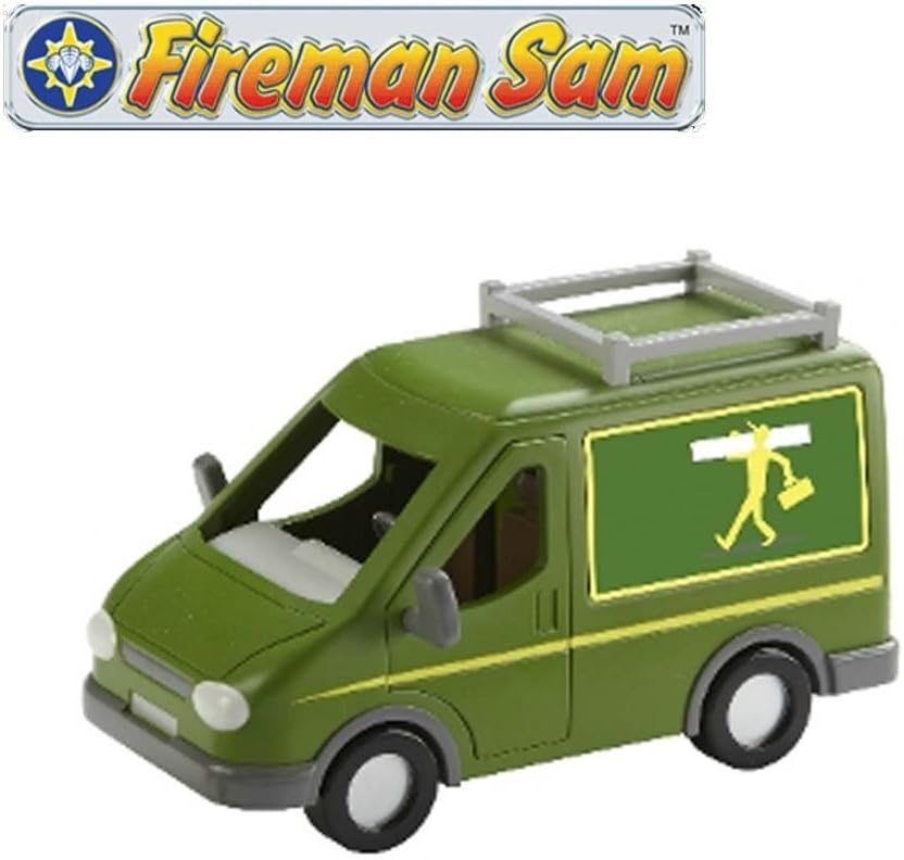 Fireman Sam Vehicle and Accessory Set – Mikes Van – BigaMart