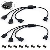 Amazon.com: 5V 3 Pin ARGB RGBW Cable,RGB 10 Hub Splitter SATA Power ...