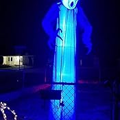 Amazon.com: Gemmy Inflatables Lightshow Short Circuit Frightened Ghost ...