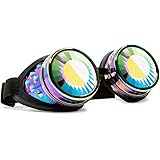 Amazon.com: GloFX Black Heart Effect Diffraction Goggles - See Hearts ...