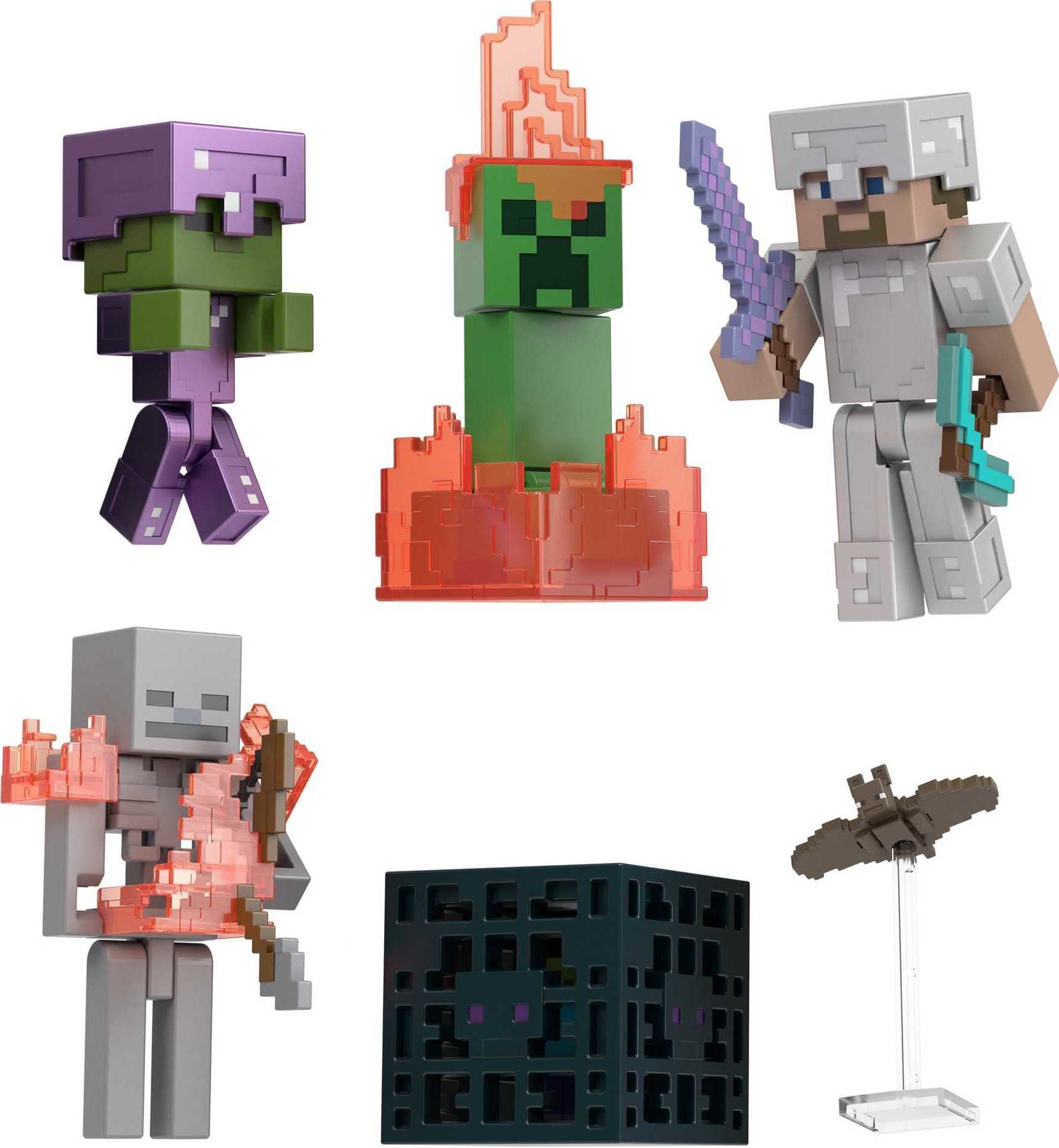 Mua Mattel Minecraft Toys, Story Pack with 4 Action Figures and ...