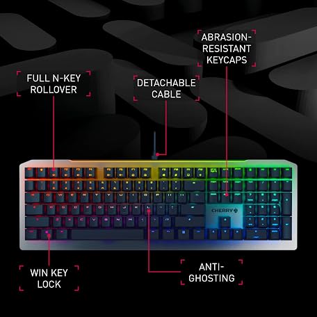 Mua Cherry MV 3.0 Viola Wired Mechanical Gaming Keyboard. RGB Backlight ...