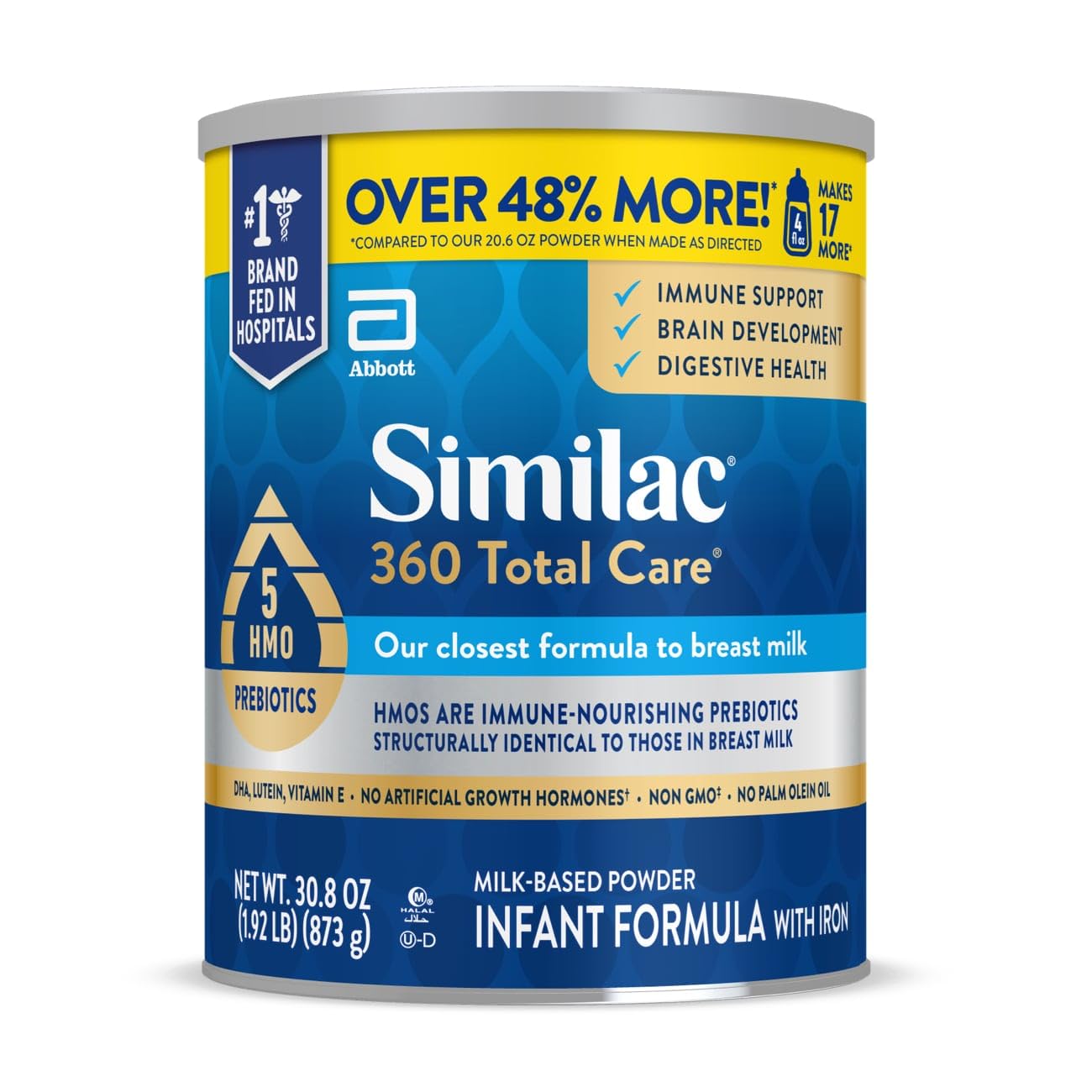Mua Similac 360 Total Care Infant Formula with 5 HMO Prebiotics, Our ...