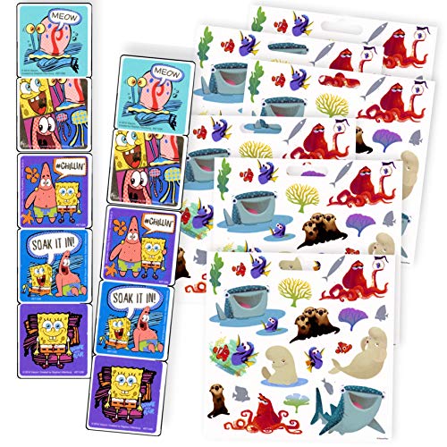 Coloring Book with Stickers - Spongebob | Pricepulse