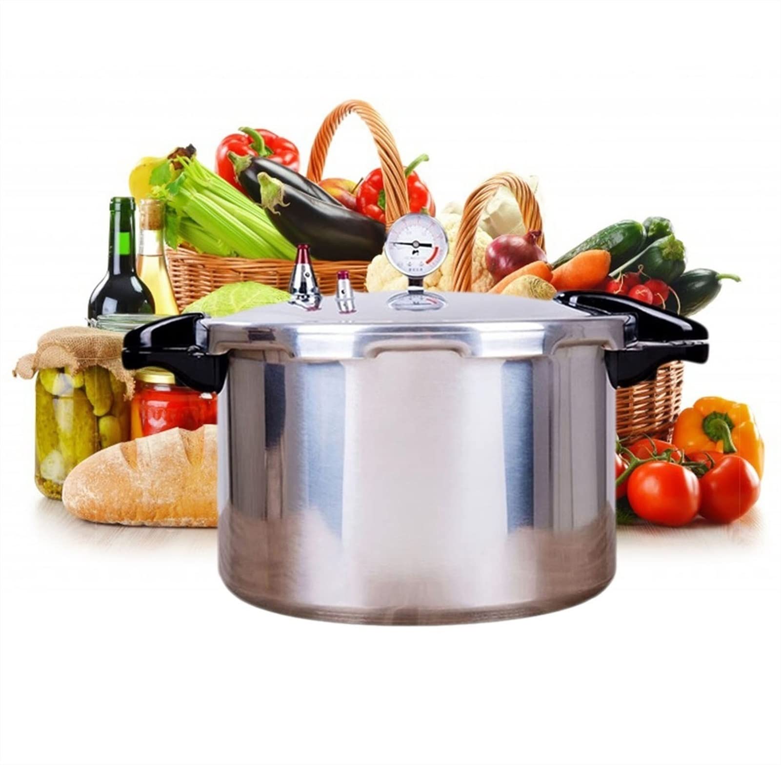 Mua High capacity pressure cookers with cooking rack 15quart canning ...
