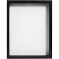 Amazon.com: FrameWorks 12” x 16” Black Wooden Shadow Box Frame – Soft ...