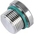 Amazon.com: Autokemat Engine Oil Pan Drain Plug with Seal Ring ...