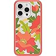 Amazon.com: OtterBox iPhone 15 Pro (Only) Symmetry Series Clear Case - Quilted Poppies (Red ...