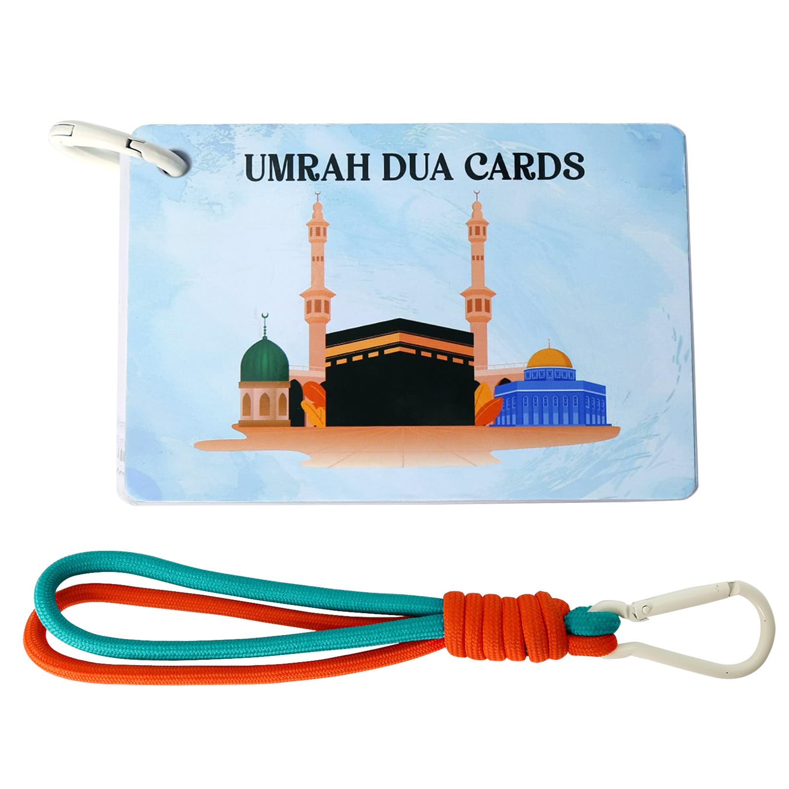OCQOTAT 20 Umrah Dua Cards, Step-by-Step Guide, Prayers & Supplications ...