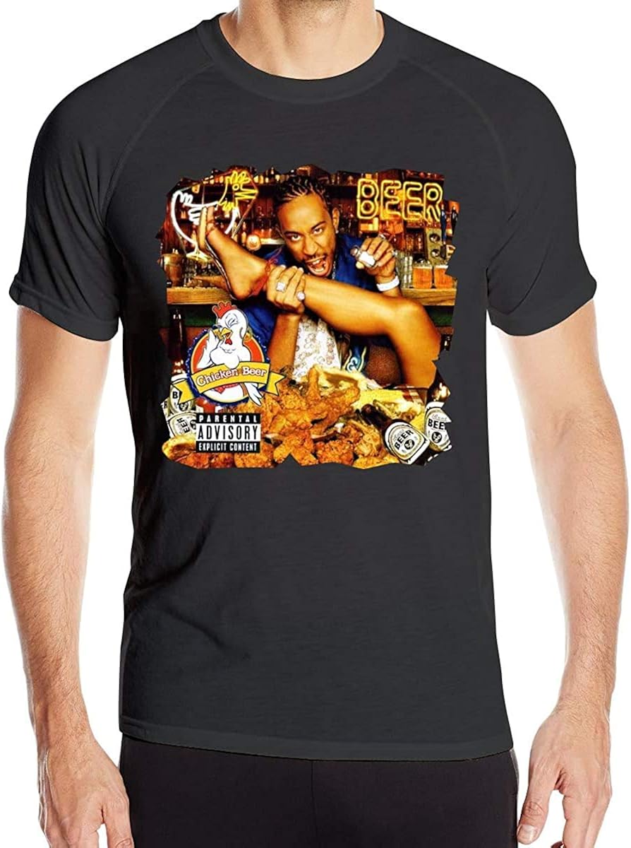 Ludacris Chicken N Beer T-Shirt Men's Quick Dry T-Shirt Military tee ...