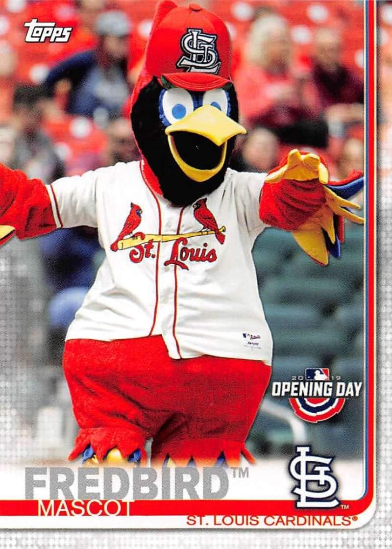 Amazon.com: 2019 Topps Opening Day Mascots Baseball #M-22 Fredbird St ...