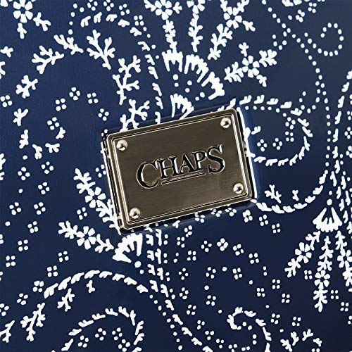 Chaps Lightweight Luggage 3 Piece Suitcase Set with Spinner Wheels-1 ...