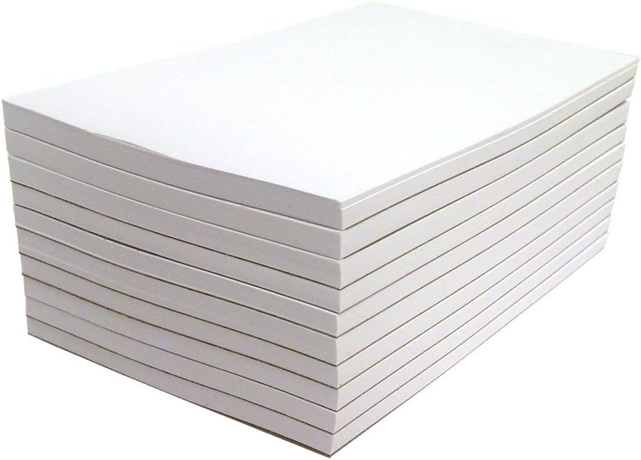 Memo Pads - Note Pads - Scratch Pads - Writing Pads - 10 Pads with 50 ...