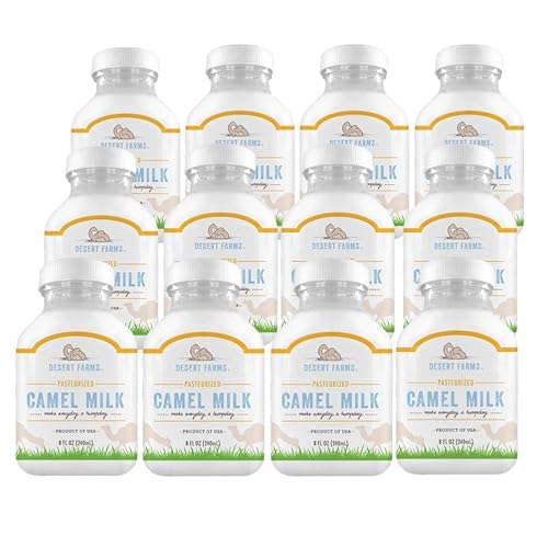 Desert Farms - Organic Fresh Frozen Camel Milk - Fresh Flavor with ...