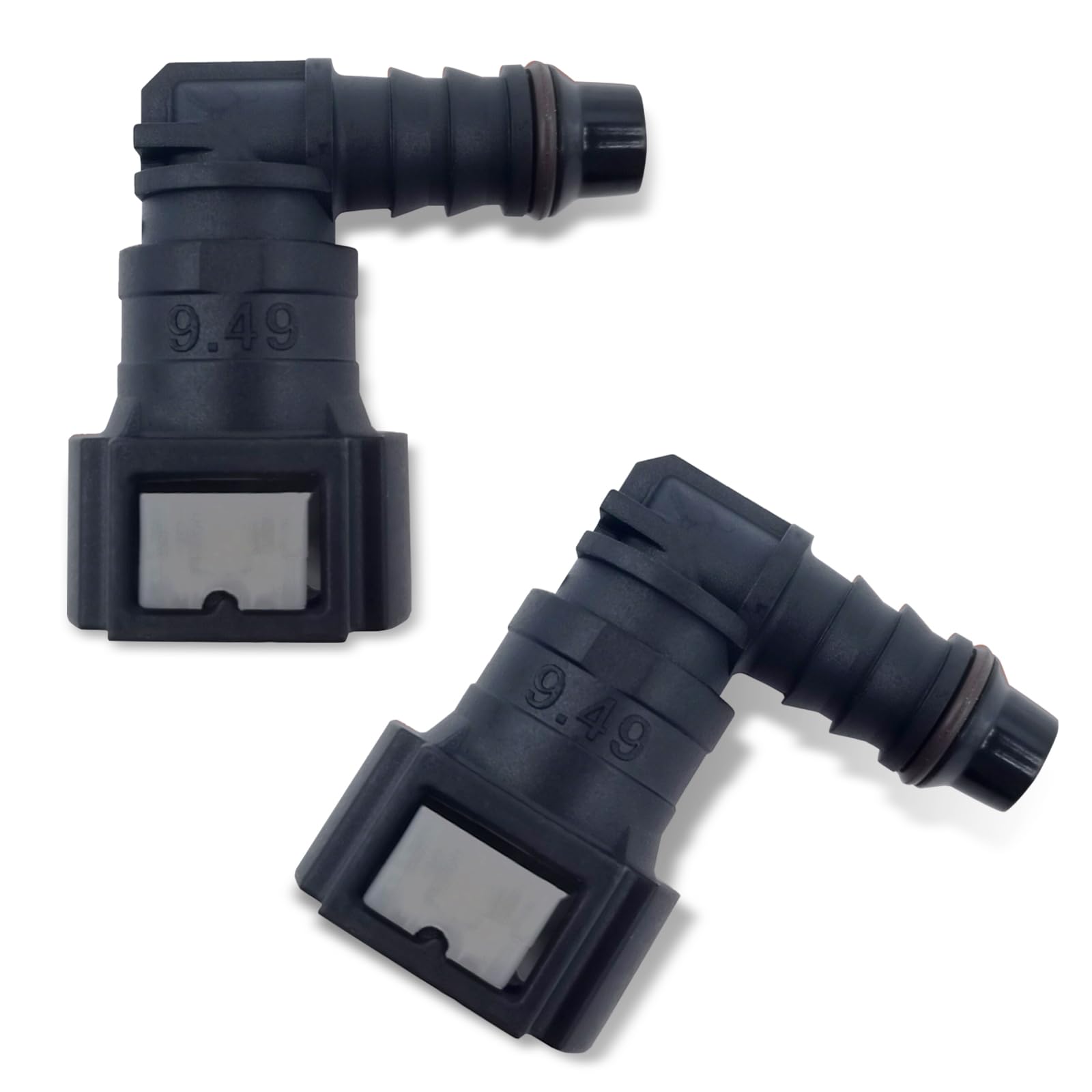 Mua 2 PCS Automobile Fuel Line Quick Connector, 0.42" OD 9.49-ID8 Nylon ...